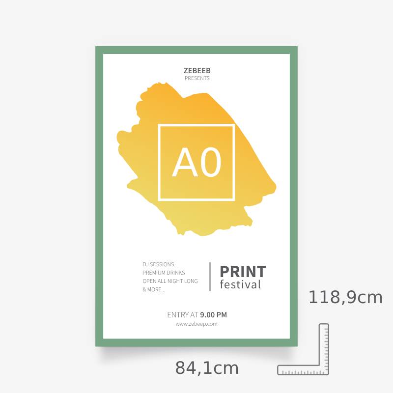 Affiche A0 | Impression Petit Format de Qualité Professionnelle – Zebeep